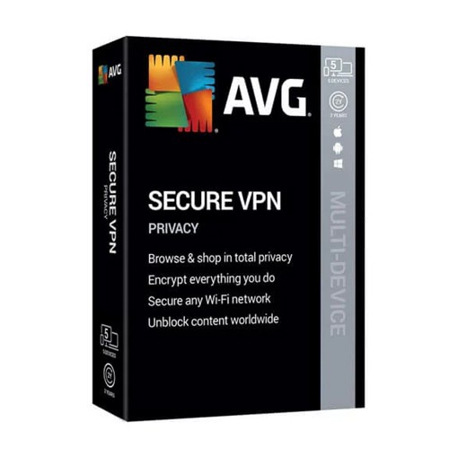 AVG Secure VPN (Više uređaja, 1 godina)