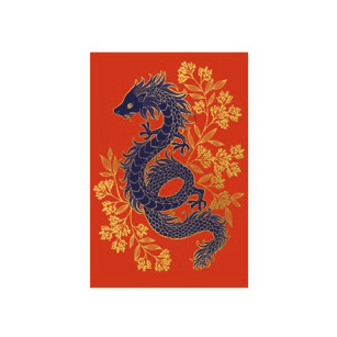 Čestitka - Red Dragon Card