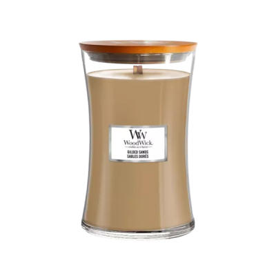 Mirišljava sveća - WoodWick Classic, Gilded sands, large