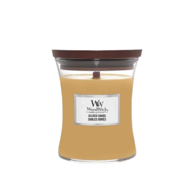 Mirišljava sveća - WoodWick Classic, Gilded sands, medium