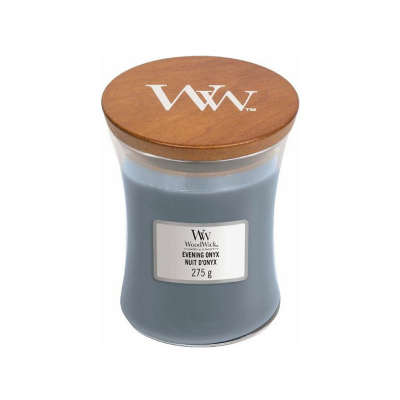Mirišljava sveća - WoodWick Classic, Evening onyx, medium