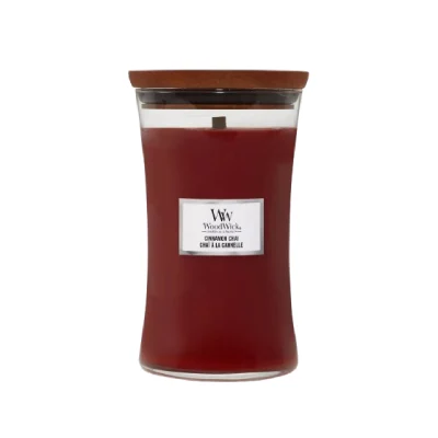 Mirišljava sveća - WoodWick Classic, Cinnamon chai, large