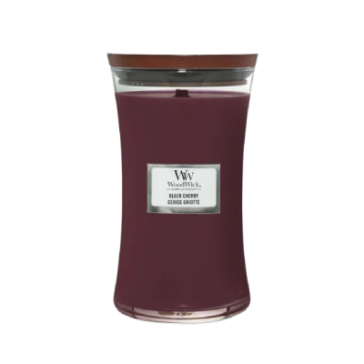 Mirišljava sveća - WoodWick Classic, Black cherry, large