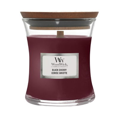 Mirišljava sveća - WoodWick Classic, Black cherry, mini