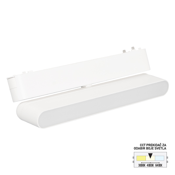 LED MAGNETNA SVETILJKA CCT ULTRA SLIM FMS1101-12 WH