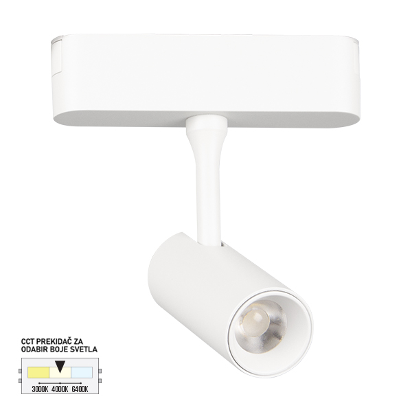 LED MAGNETNI REFLEKTOR CCT ULTRA SLIM FMS3001-7 WH