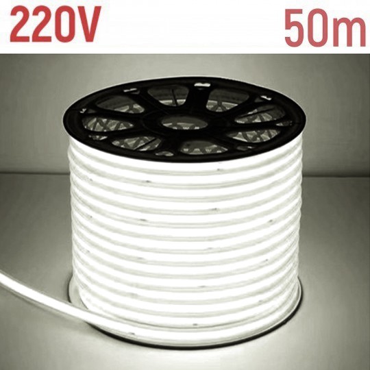 MLA-320D-COB 10W/1M 220V 6500K IP65 SET 50M KOTUR COB 10MM LED TRAKA – SVETLEĆI NIZ 320 LED/1M