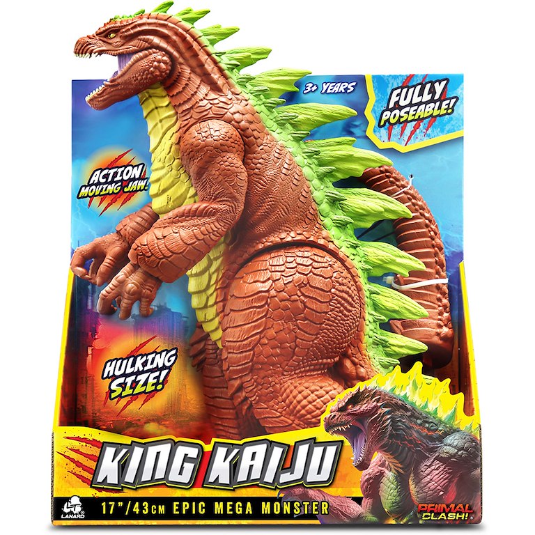 Lanard Primal Clash King Kaiju Godzila 43 Cm