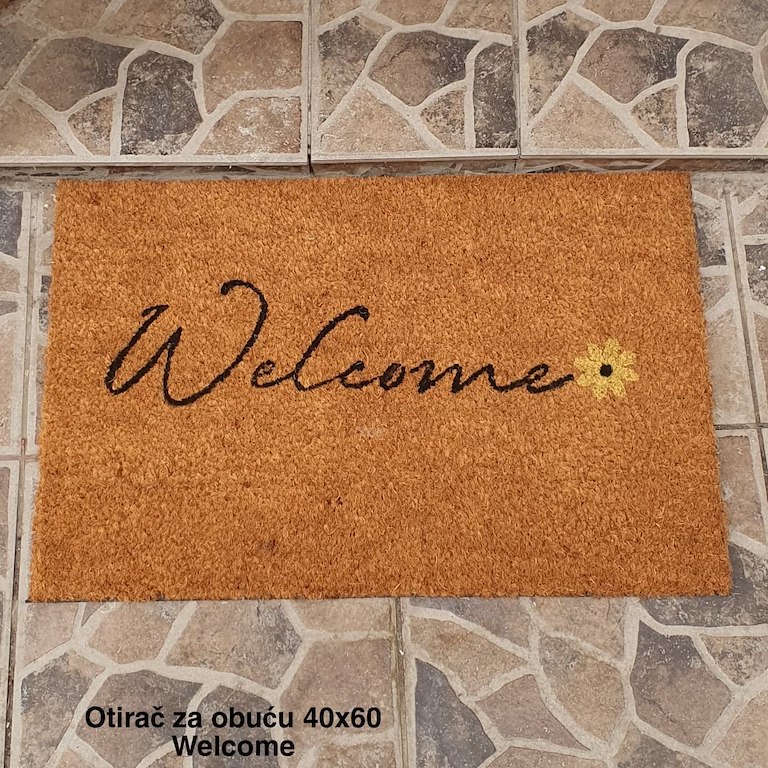 Otirač za obuću 40×60 WELCOME
