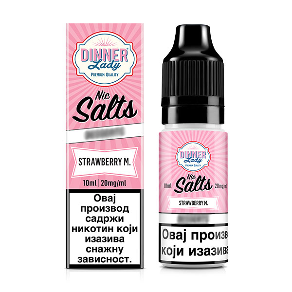 Dinner Lady Salts Strawberry M 10ml