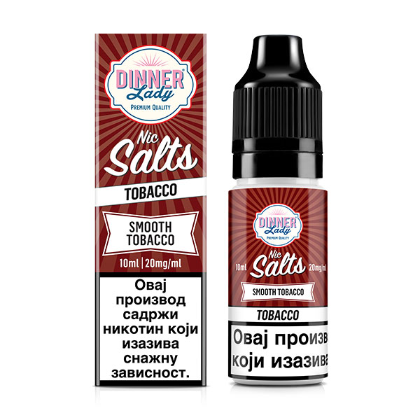 Dinner Lady Salts Smooth Tobacco
