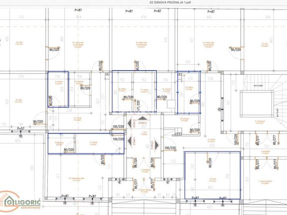 Poslovni prostor Miljakovac, Miljakovačke staze