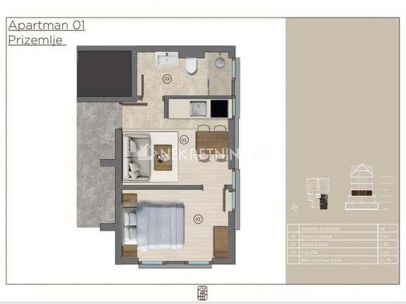 Kopaonik/Centar/Apartman/Garaza