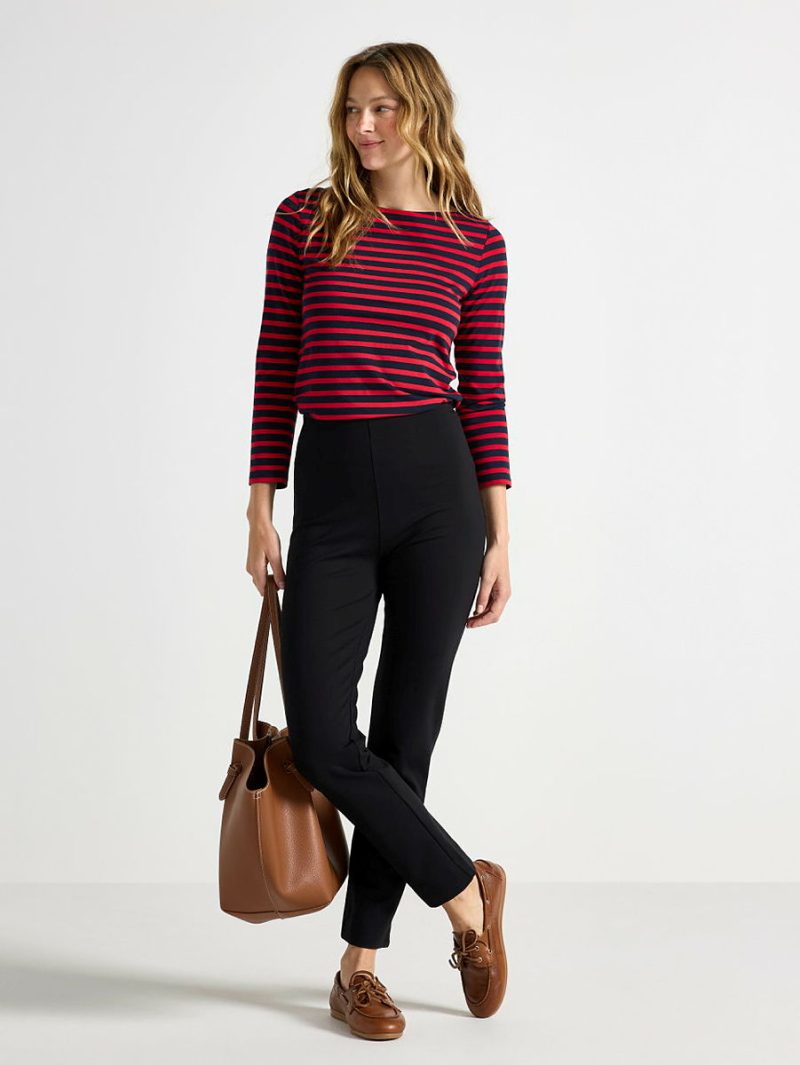 Pantalone – High waist trousers in stretch jersey