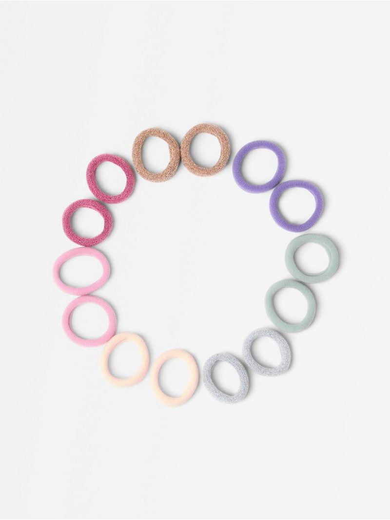Gumica za kosu – 14-pack hair elastics