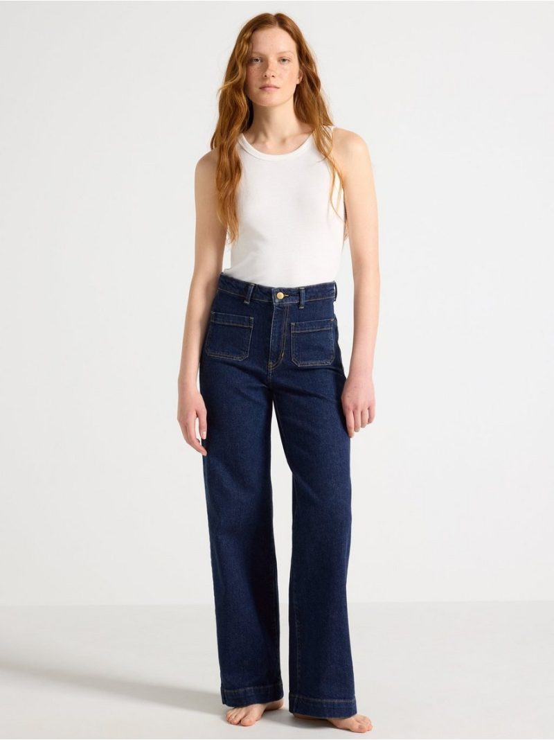 Farmerke – WIDE jeans with light stretch