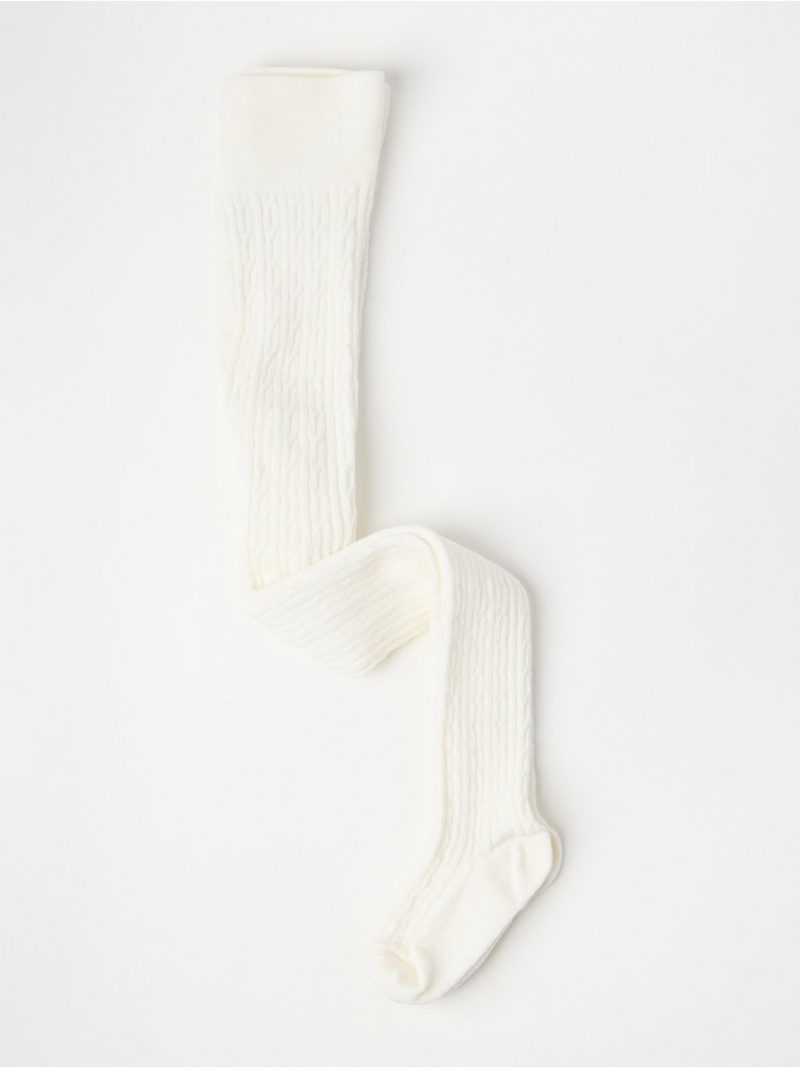 Hulahopke – Cable-knit tights