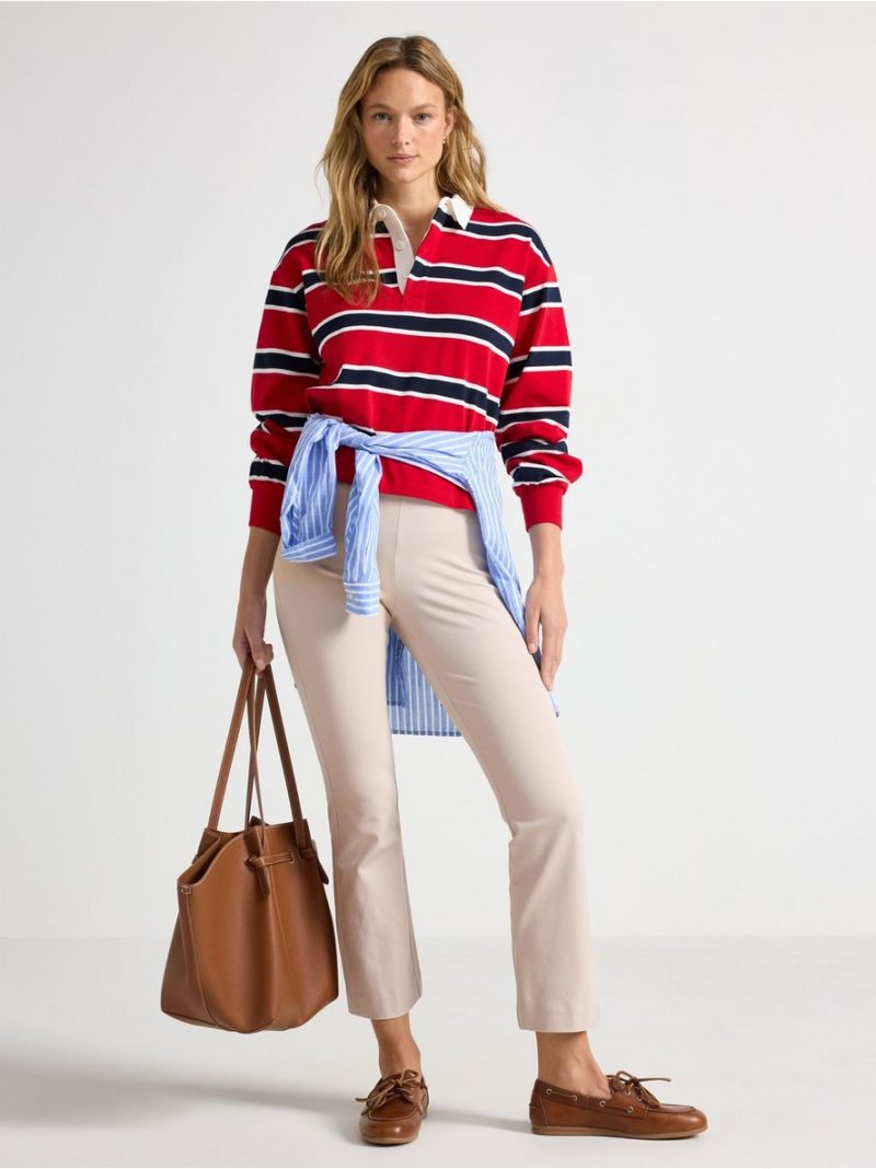 Pantalone – Flared trousers with high waist