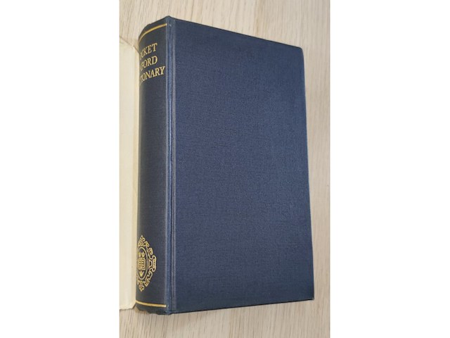 POCKET OXFORD DICTIONARY