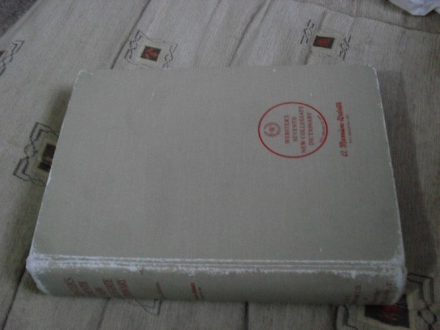 Webster seventh new collegiate dictionary