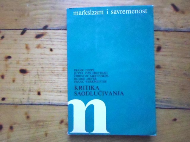 FRANK DEPPE JUTTA VON FREYBERG-KRITIKA SAODLUČIVANJA