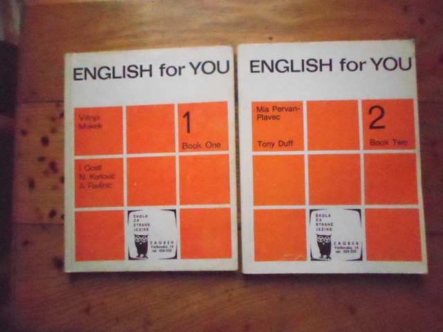 MIA PERVAN-PLAVEC TONY DUFF - ENGLISH FOR YOU 1-2