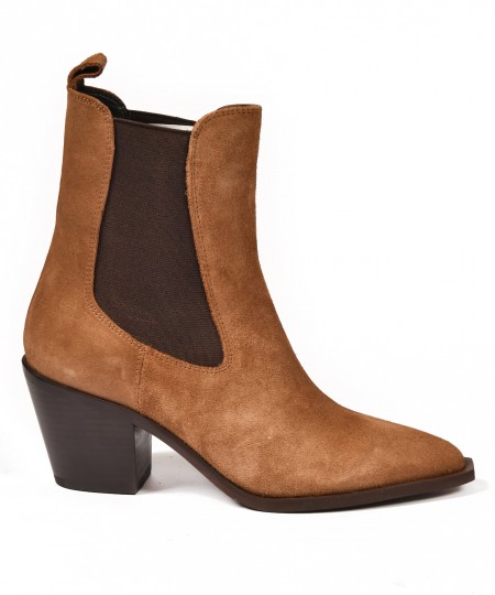 Noa Noir ženske kožne kratke čizme 6258-1 AW25