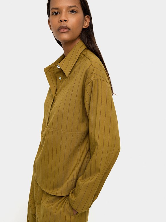 SHIRT WITH PINSTRIPE
