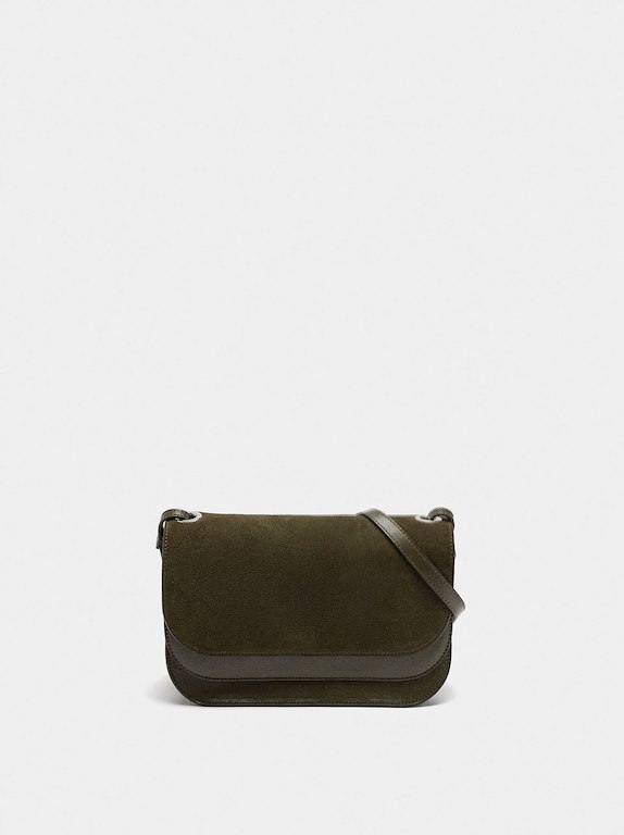 CROSSBODY BAG WITH DOUBLE FLAP