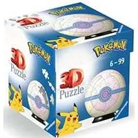 3D Puzzle slagalica Poke lopta Heal Pokemon 54 dela Ravensburger 11582
