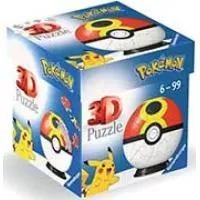 3D Puzzle slagalica Poke lopta Repeat Pokemon 54 dela Ravensburger 11628