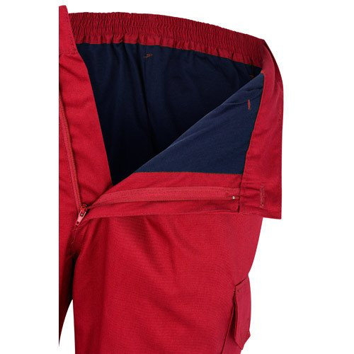 VL ATHENA. DVOBOJNE PANTALONE OD KEPERA (210G/M²), SA POSTAVOM, SA VIŠE DŽEPOVA, OD PAMUKA (20%) I POLIESTERA (80%)