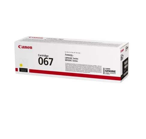 Toner ORIGINALNI CRG-067A 067A žuti yellow za CANON i-SENSYS LBP631 LBP633 MF651 MF655 MF657 1.25k