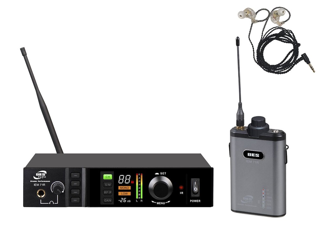 Bes Audio IEM71T In Ear System