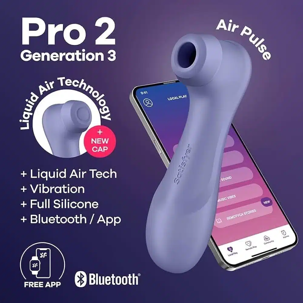 SATISFYER Pro 2 Generation 3 with Liquid Air Lilac