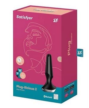 Satisfyer Plug-Ilicious 2 Black Analni Vibrator