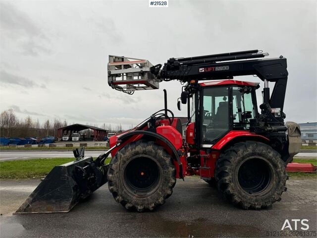 Ruka bagera
Huddig 1260C Backhoe w/ Palfinger crane, Lift, rototilt a
