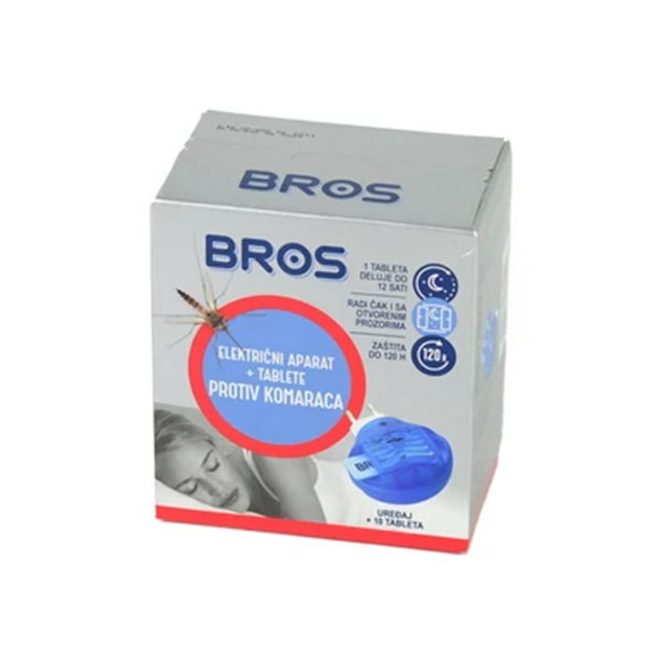 Električni aparat protiv komaraca sa tabletama Bros 17964