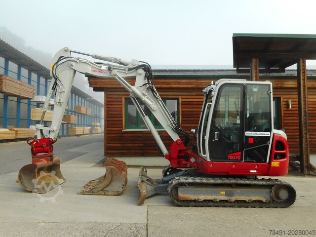 Mini bageri
Takeuchi TB 370 Vollausstattung / Neuzustand