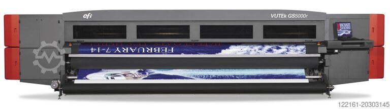 Digitalni
efi Vutek GS 5500 LXpro LED 5M UV Roll Printer in best condition