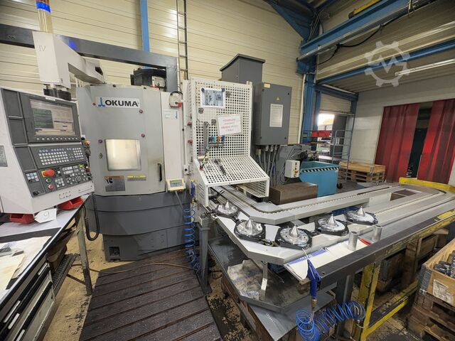 CNC lathe
OKUMA LVT 300-M