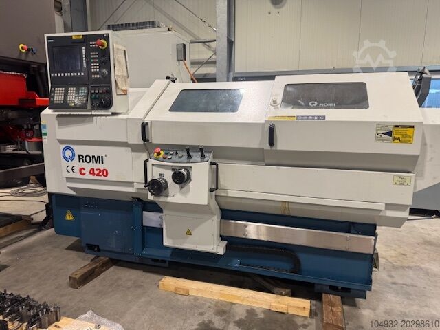 CNC lathe
ROMI C 420