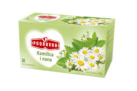 Čaj kamilica i nana 20g Podravka