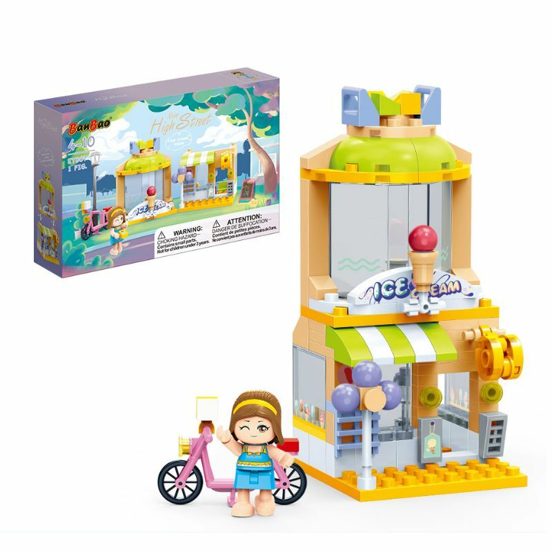 KOCKE ICE CREAM HOUSE 108PCS ET807