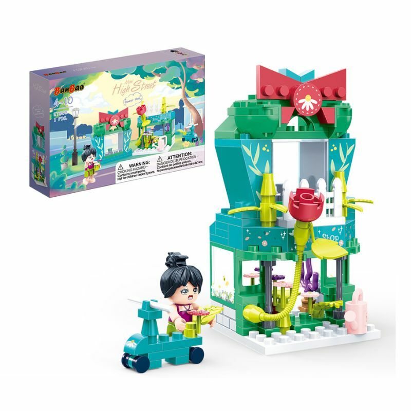 KOCKE FLOWER SHOP 118 PCS ET808