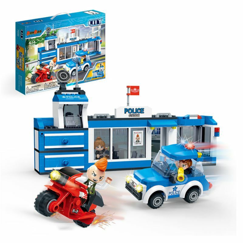 KOCKE NEW CITY POLICE 328pcs 7032