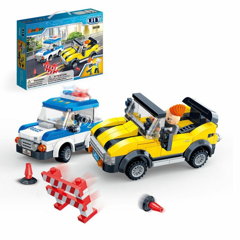 KOCKE NEW CITY POLICE 268pcs 7033