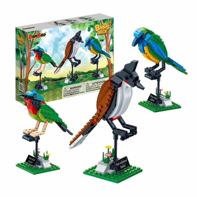 KOCKE BRICK BIRD 408pcs 5123