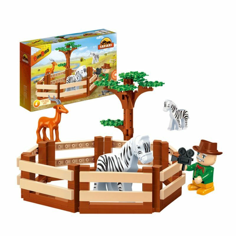 KOCKE SAFARI 136pcs 6661