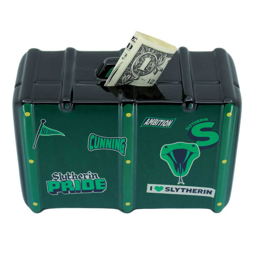 Harry Potter - Slytherin Suitcase Money Bank